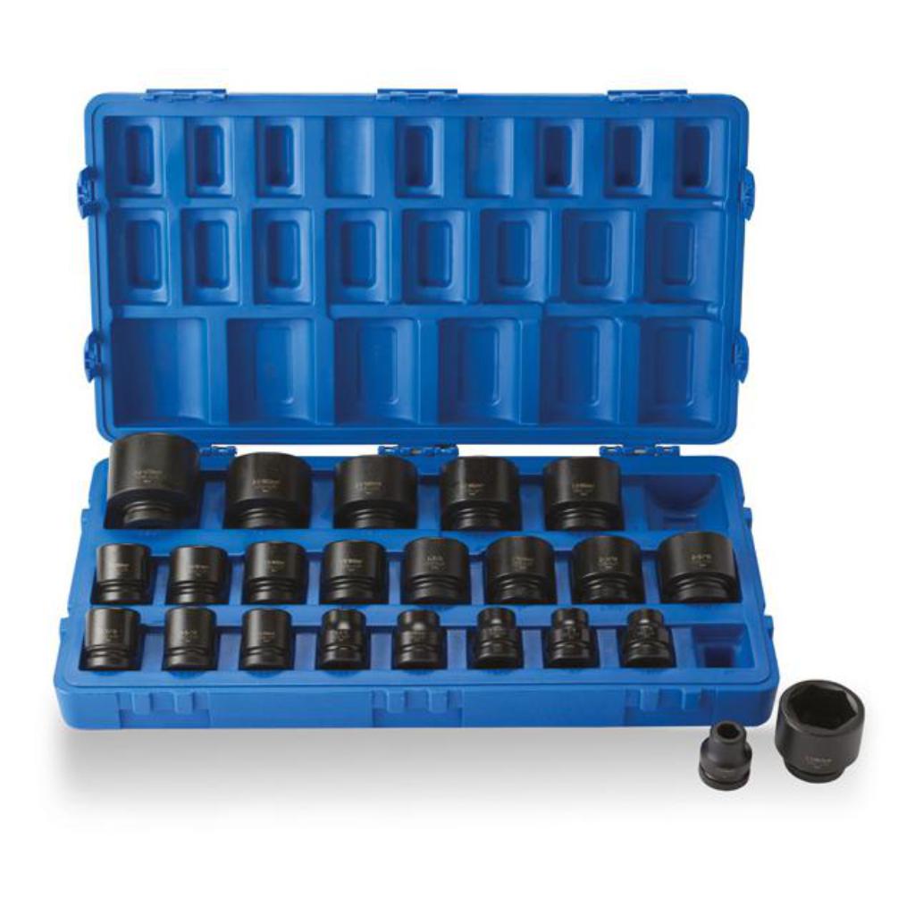 Impact Socket Supplies (ISS UK) SET16AFS23 1″Dr 23pce 3/4-2.3/4"AF Imp