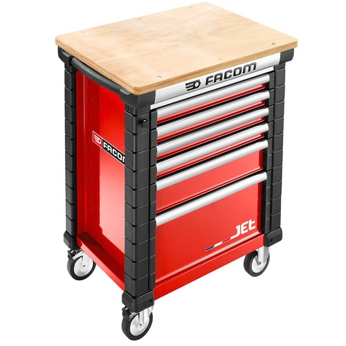 Facom JET.WA14M3 Wooden Worktop For JET+ 3 Module Roller Cabinet