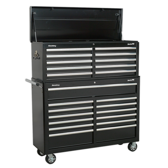 Sealey AP52COMBO2 23 Drawer Extra-Wide Roller Cabinet with Ball Bearin