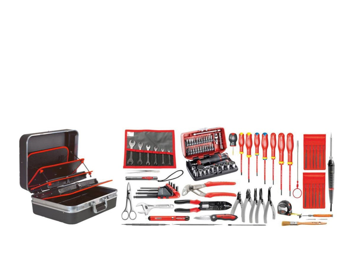 Facom 2208.EL32 94pce Electricians Tool Kit C/W BV.51A Technicians Too
