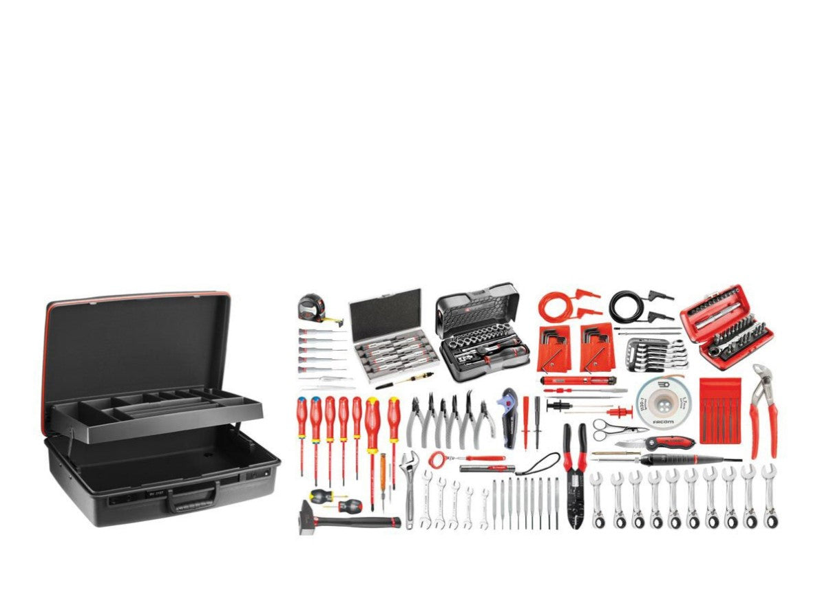 Facom 2138.EL35 172pce Electricians Tool Kit C/W BV.21ST Toolcase