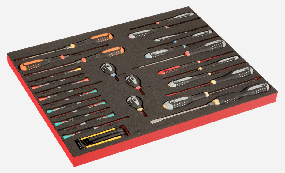 Bahco XLARGE 560pce Foam Inlay General Purpose Tool Kit Tool in E77 Tr